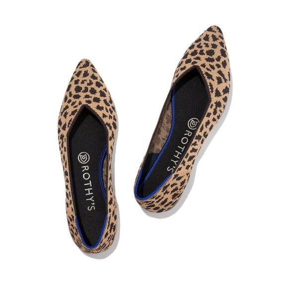 Rothy's | Shoes | Rothys Tan And Black Leopard Flats | Poshmark